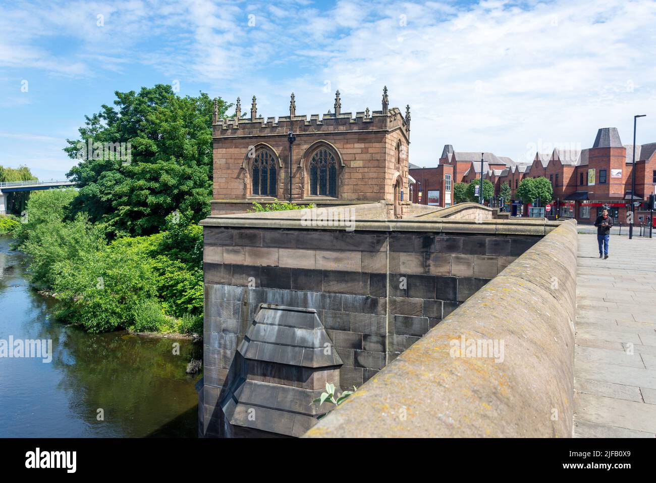 The 15th Century Chapel of Our Lady Bridge, Chantry Bridge, Bridge ...