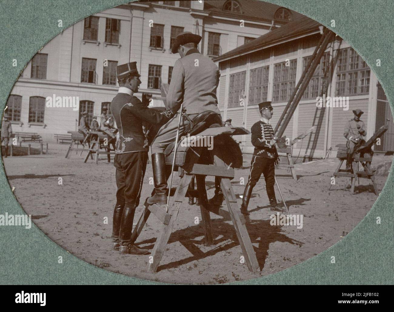 Photo album containing pictures from the period 1916-1918 depicting the ...