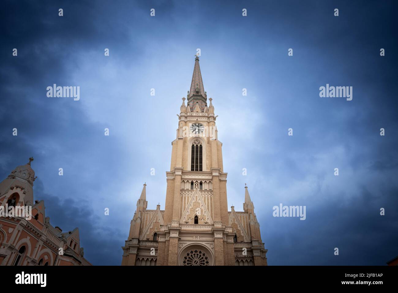 Picture of the Novi Sad cathedral. The Name of Mary Church is a Roman ...
