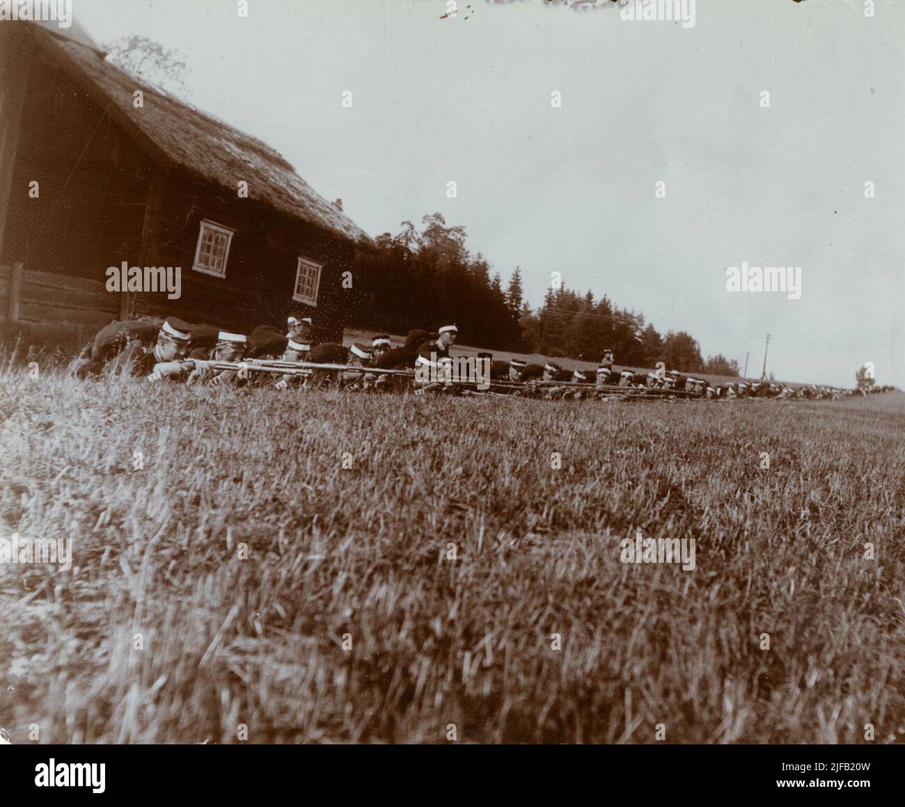 Soldiers at Field Exercise Stock Photo - Alamy