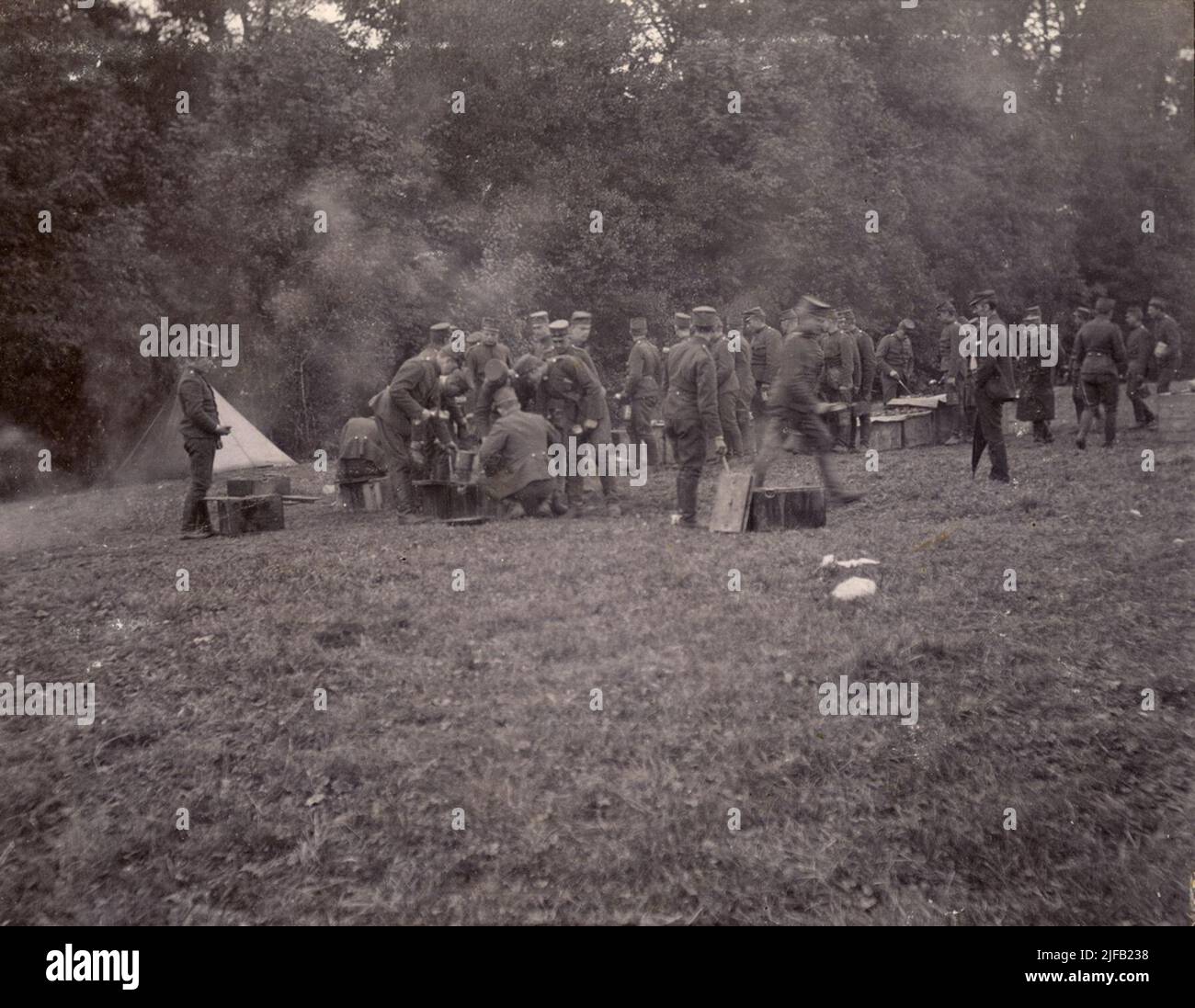 Wartime cooking equipment hi-res stock photography and images - Alamy
