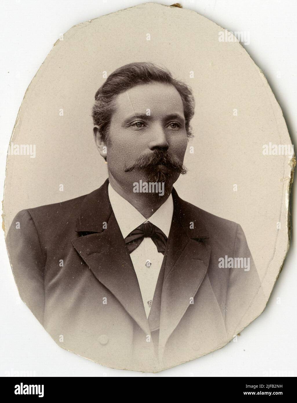 Portrait of Lorentz Gustaf Thelander at Stockholm's fabric, ammunition ...