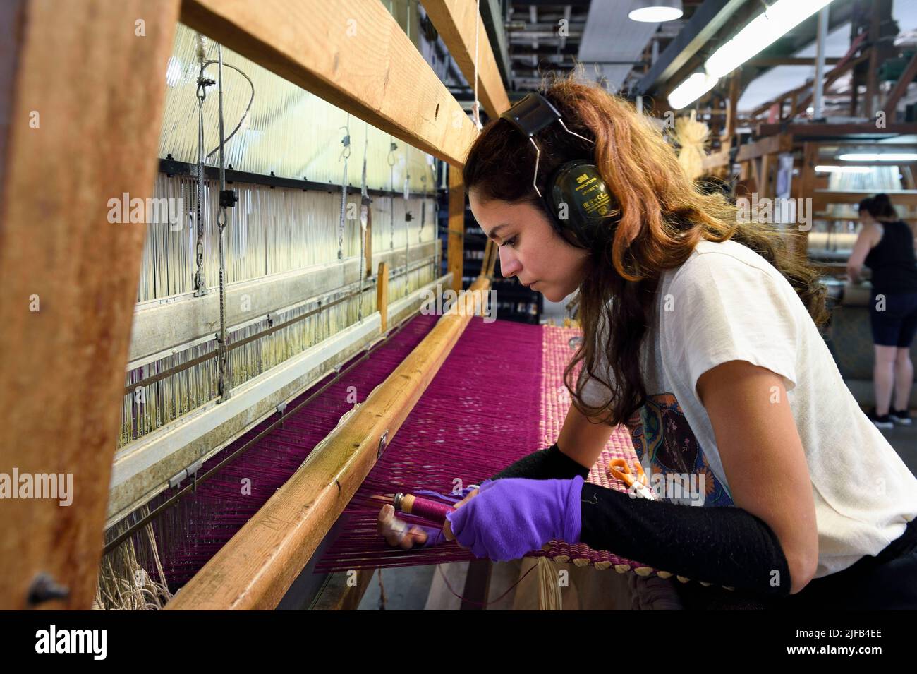 France, Var, Presqu'ile de Saint Tropez, Cogolin, the Manufacture ...