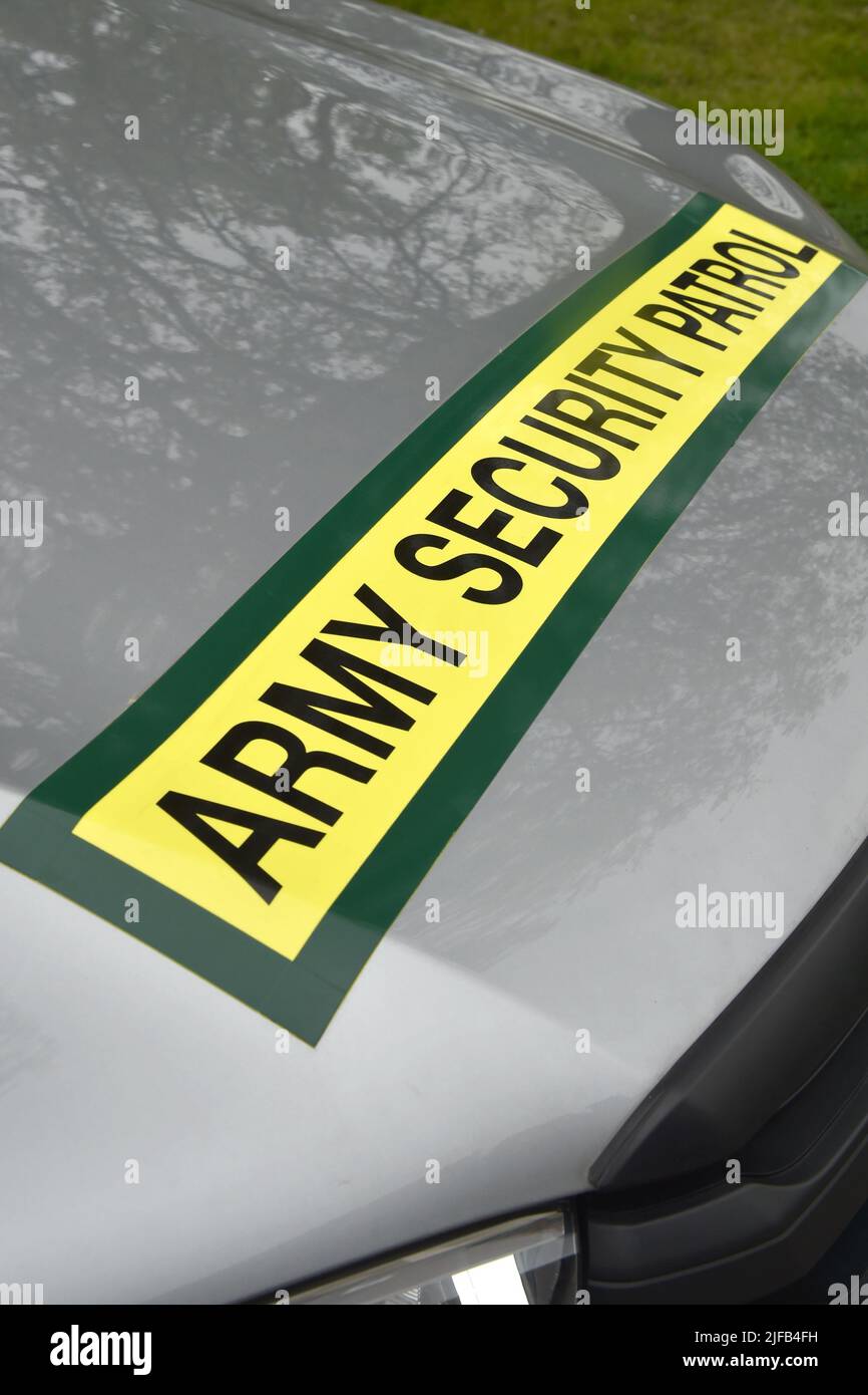 military police army security patrol Stock Photo - Alamy