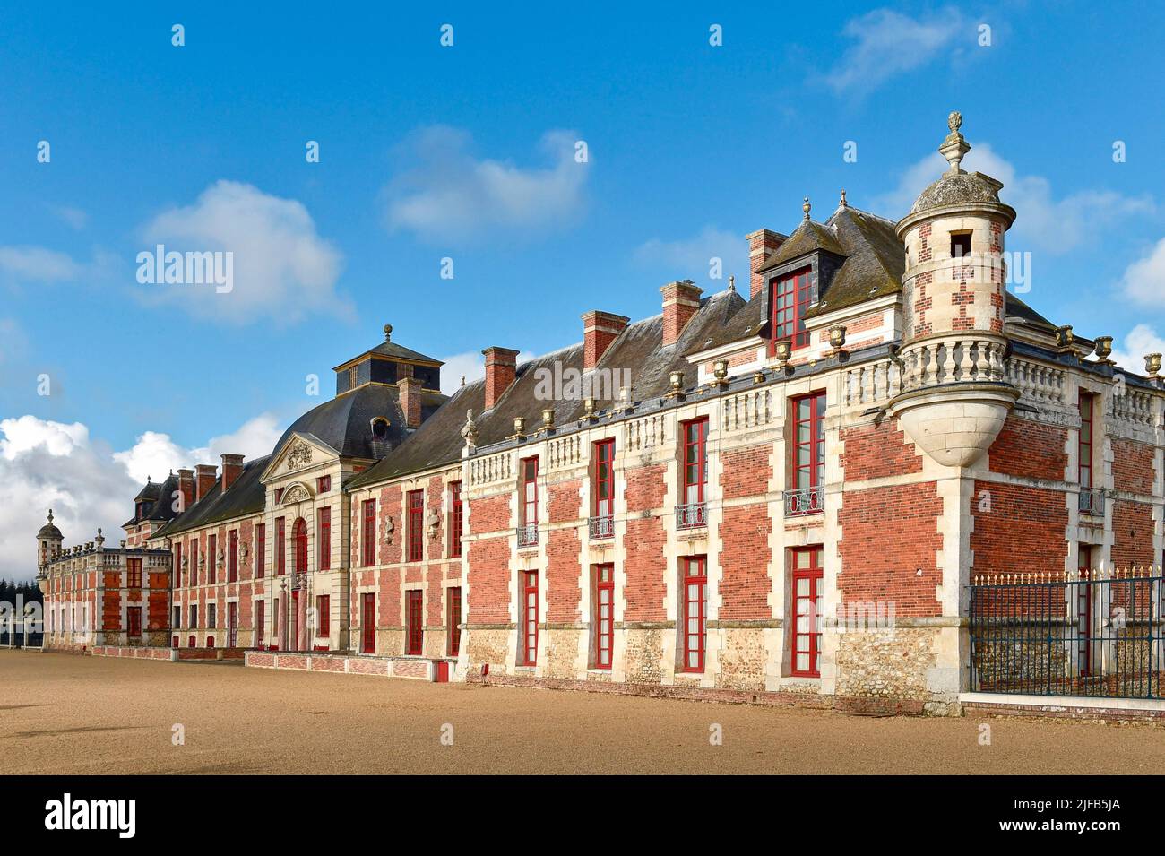 France, Eure, park of the Castle of the Battlefield in Sainte-opportune ...