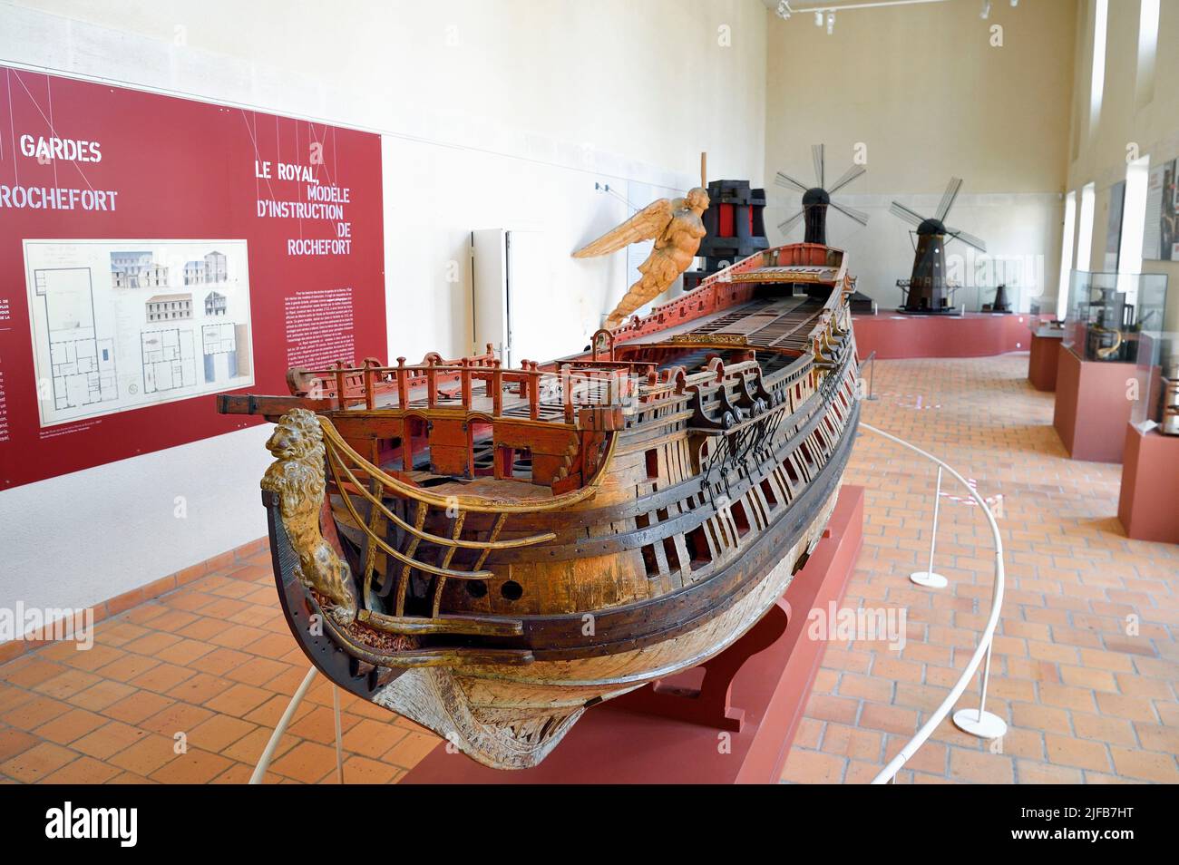 France, Charente-Maritime, Rochefort, International Center of the Sea ...
