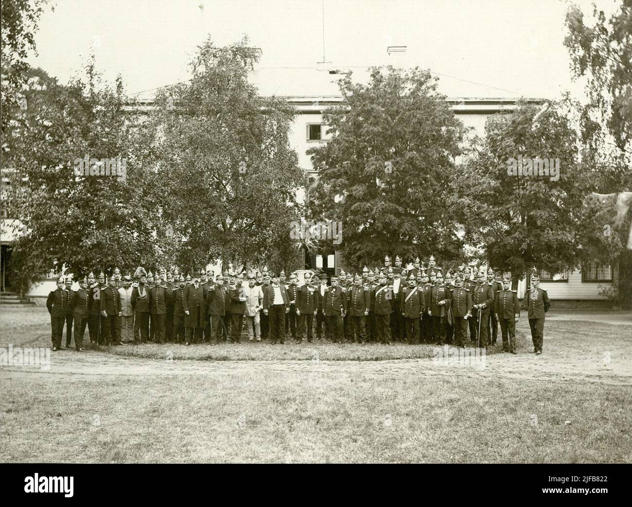 Memorial party at Mohed, August 22 and 23, 1908 Stock Photo - Alamy