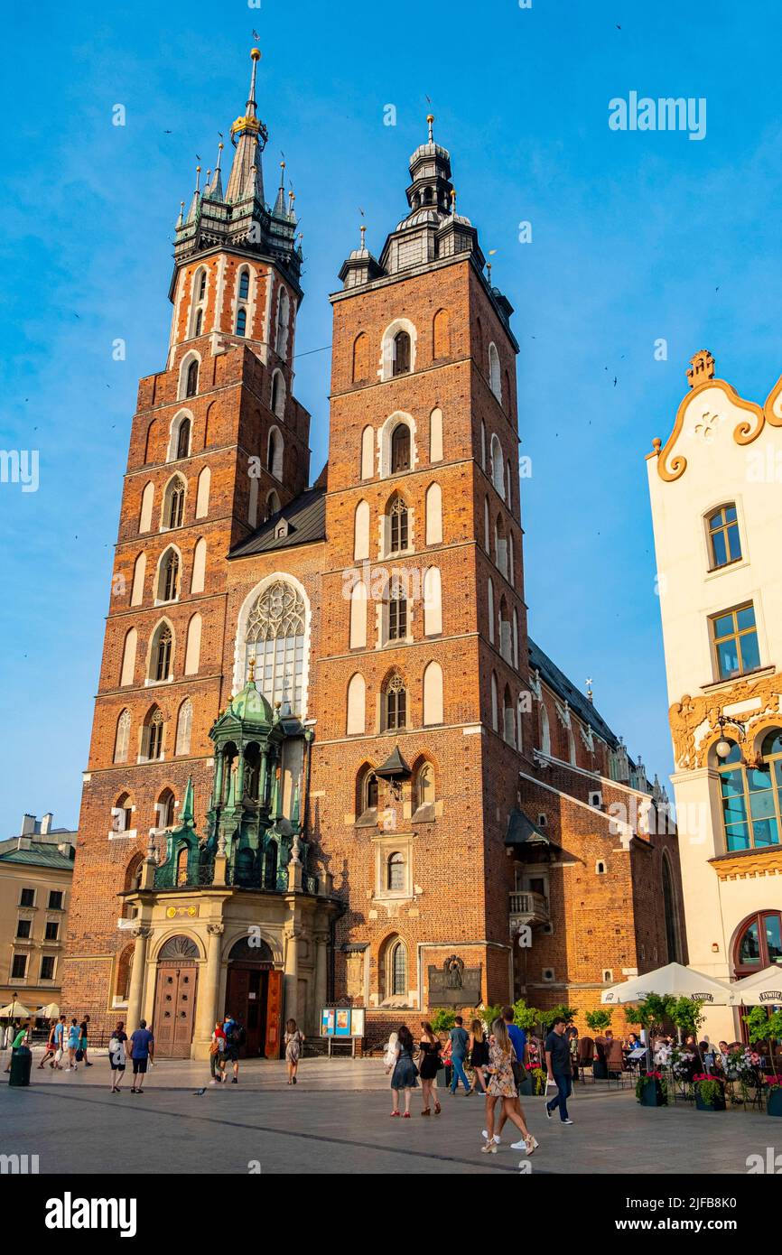 Poland, Lesser Poland, Krakow, old town (Stare Mastro), listed as World ...