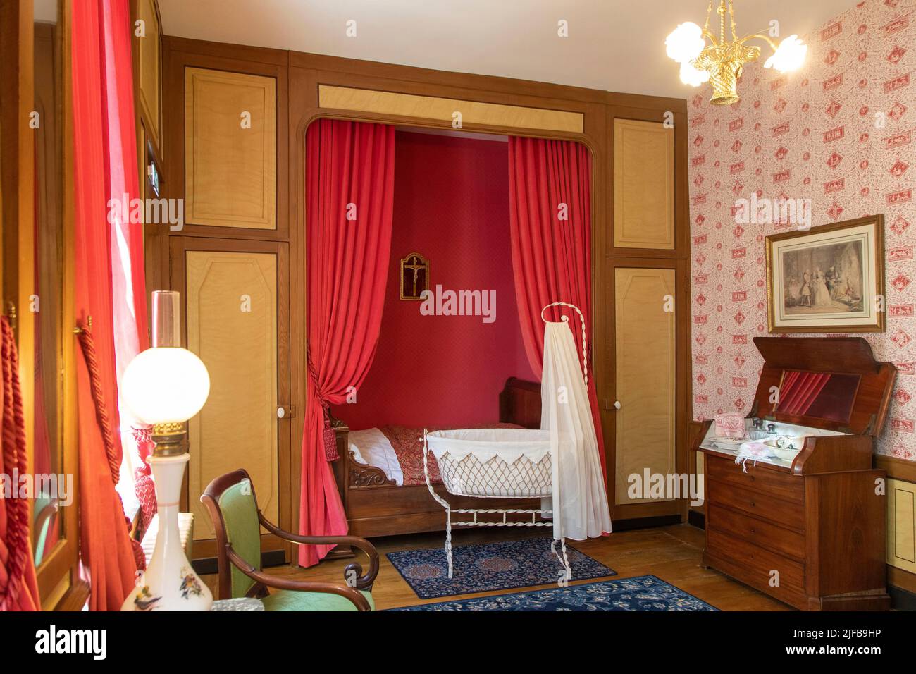 France, Nord, Lille, Charles de Gaulle birthplace, transformed into a ...