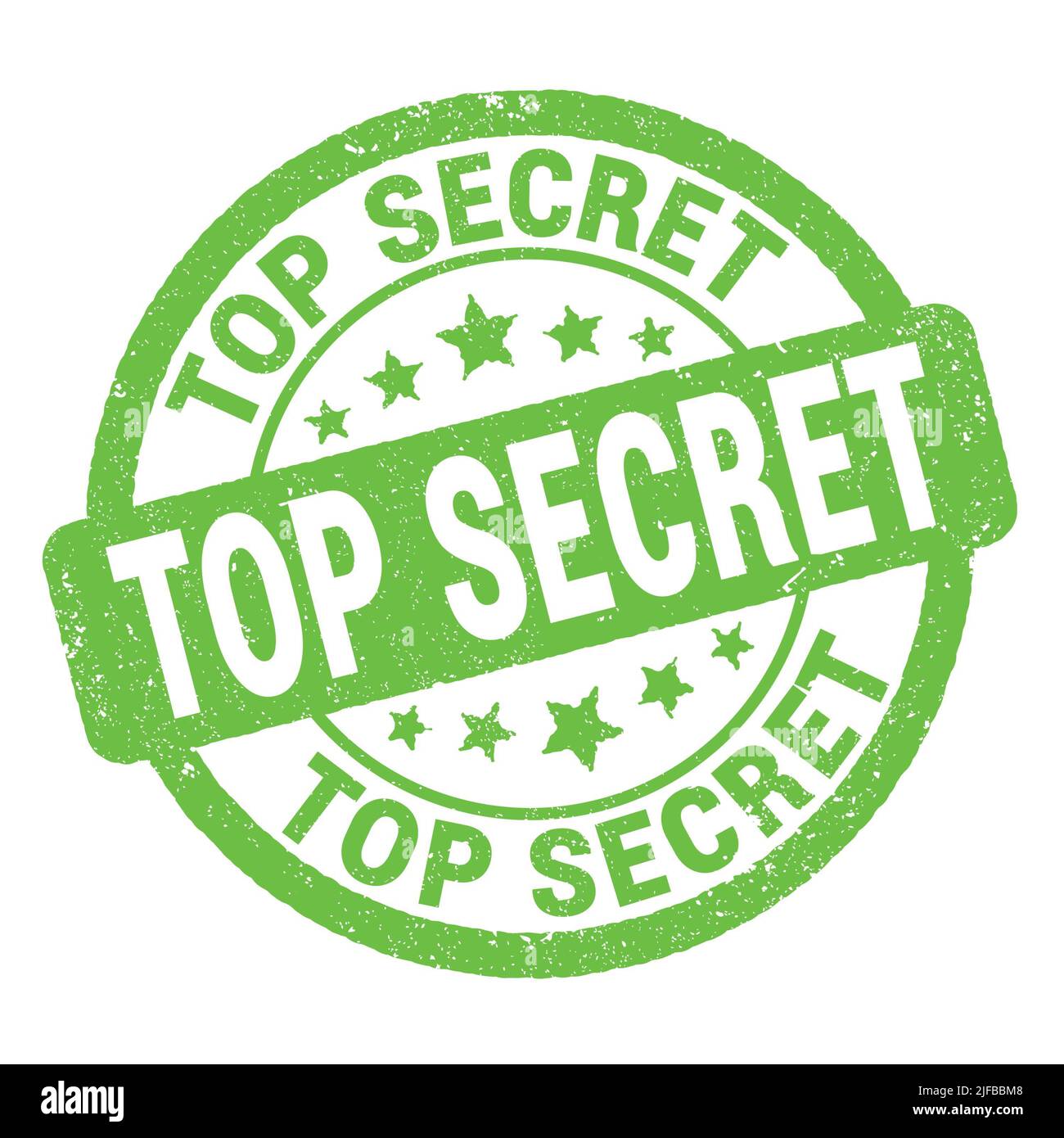 TOP SECRET text written on green grungy stamp sign Stock Photo - Alamy