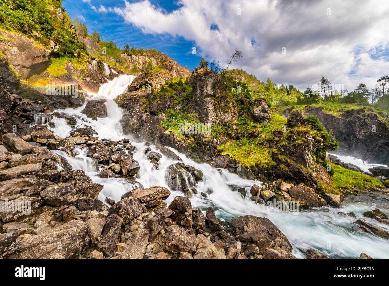 Two streams hi-res stock photography and images - Alamy