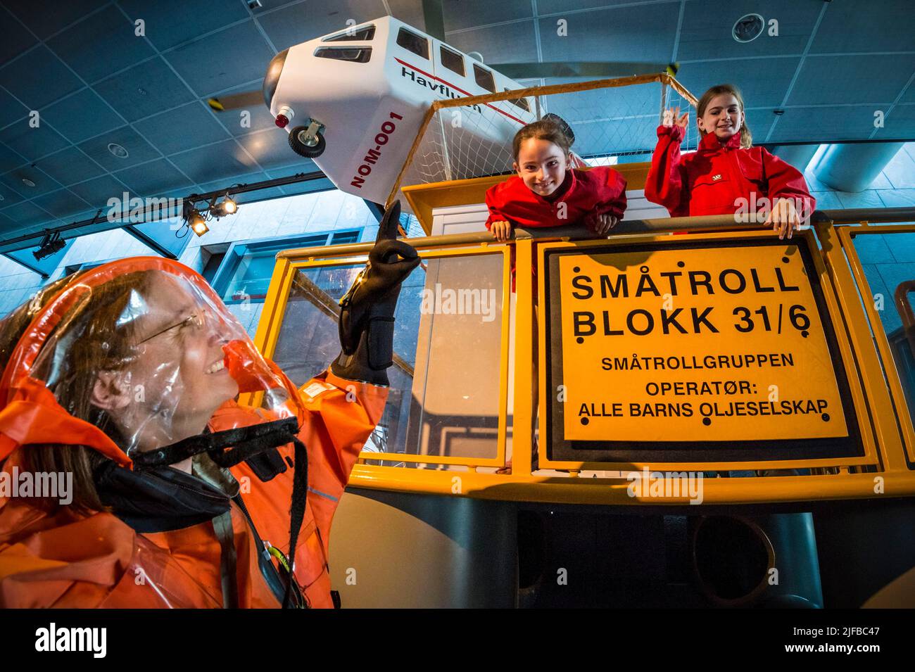 Norway, Rogaland County, Stavanger, Norwegian Petroleum Museum ...