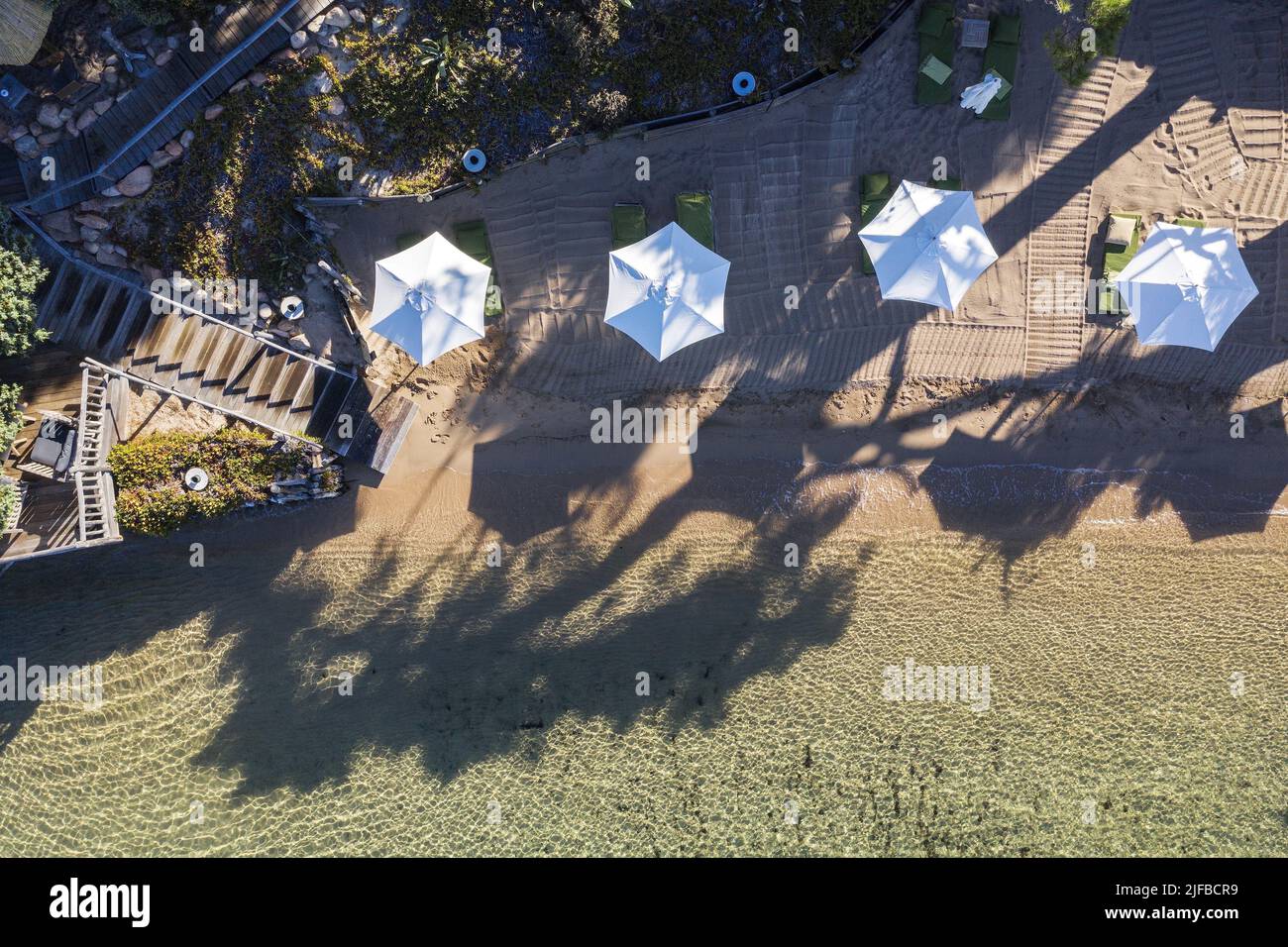 France, Corse du Sud, Gulf of Porto Vecchio, Porto Vecchio, Grand hotel ...