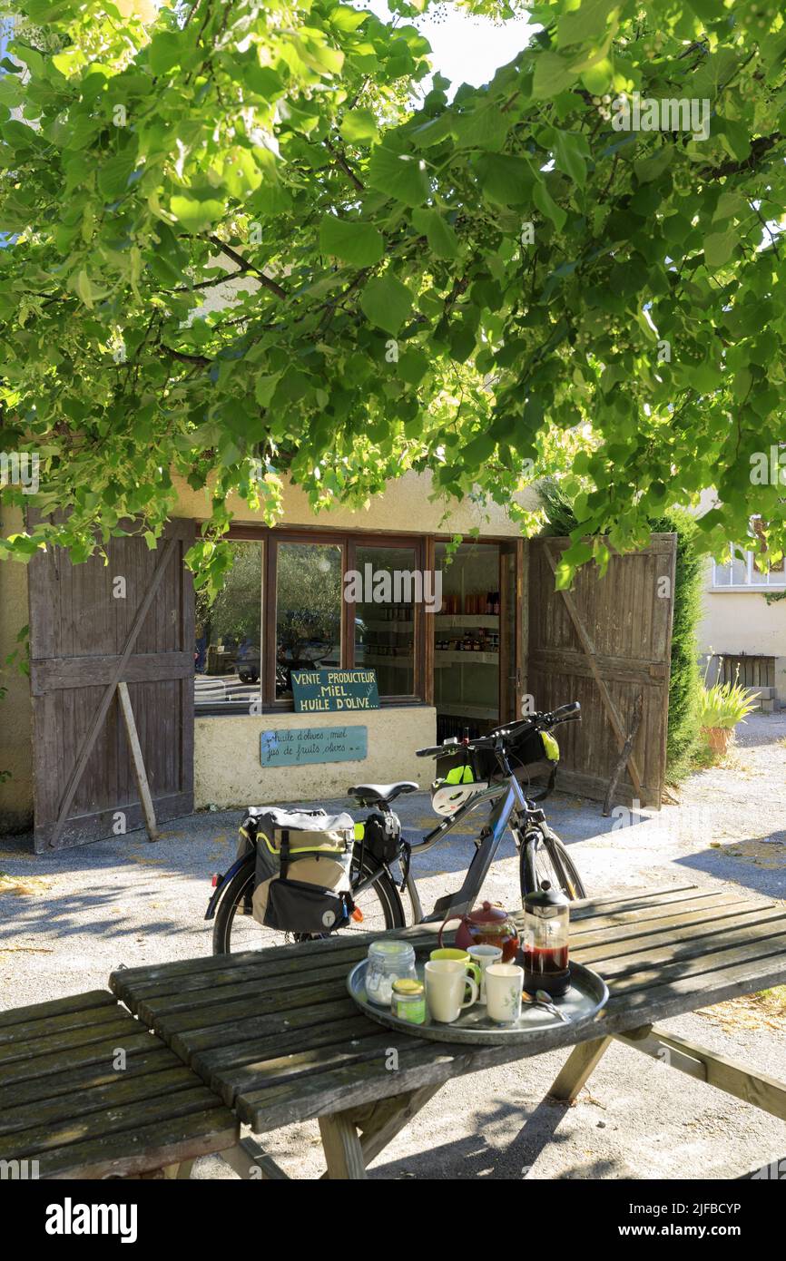 France, Drome, regional natural park of Baronnies Provençales ...