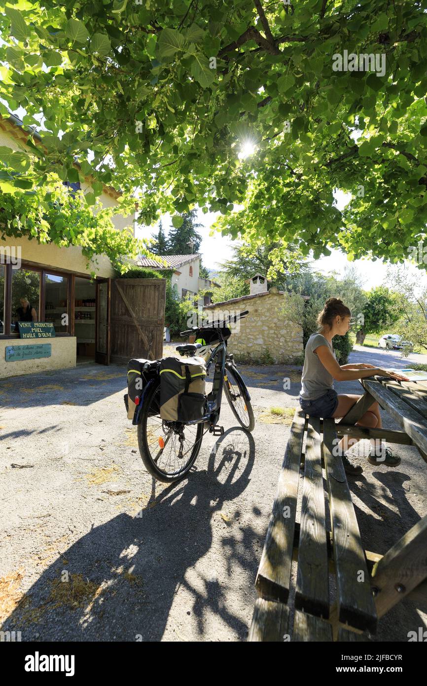 France, Drome, regional natural park of Baronnies Provençales ...