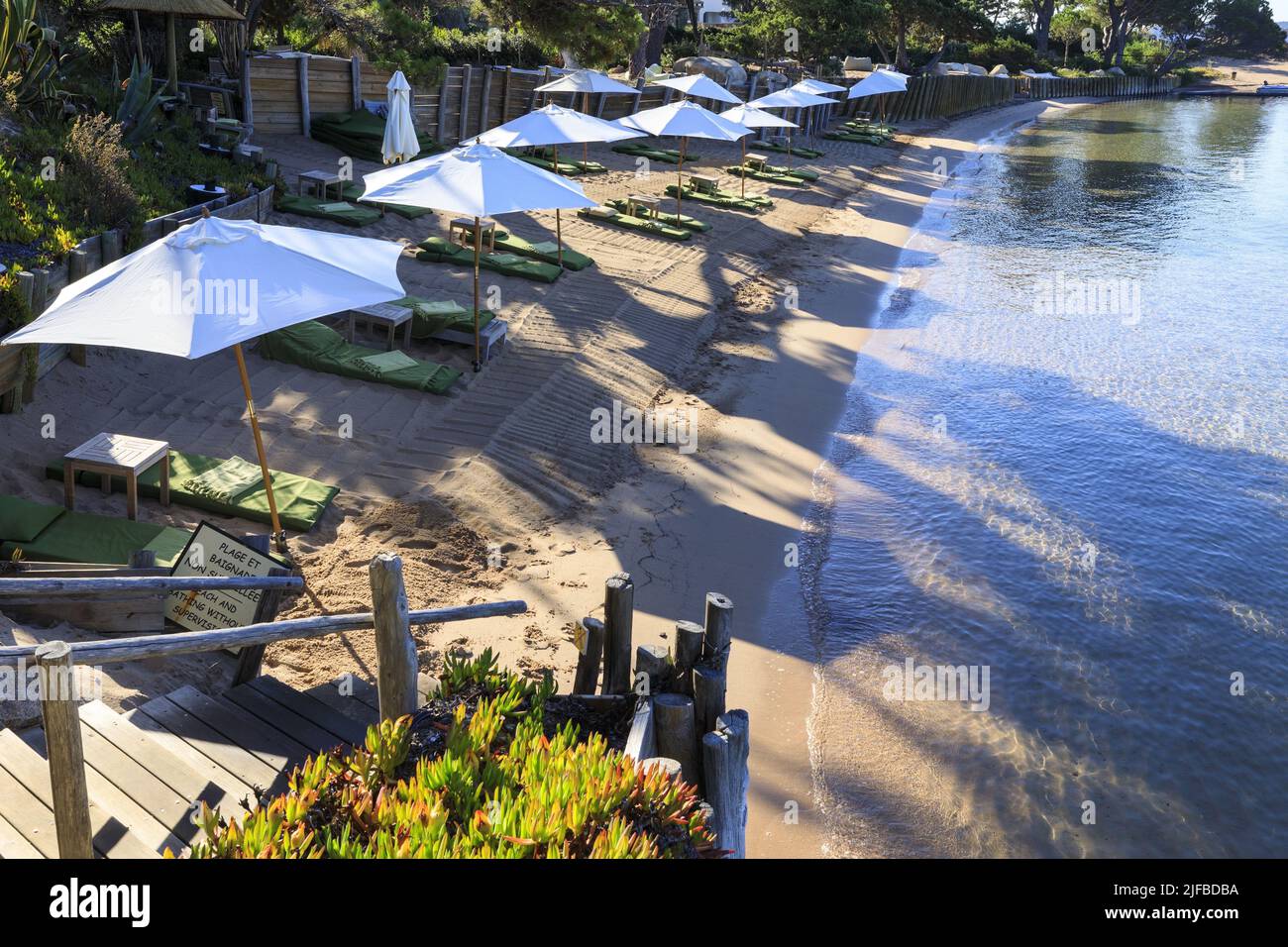 France, Corse du Sud, Gulf of Porto Vecchio, Porto Vecchio, Grand hotel ...