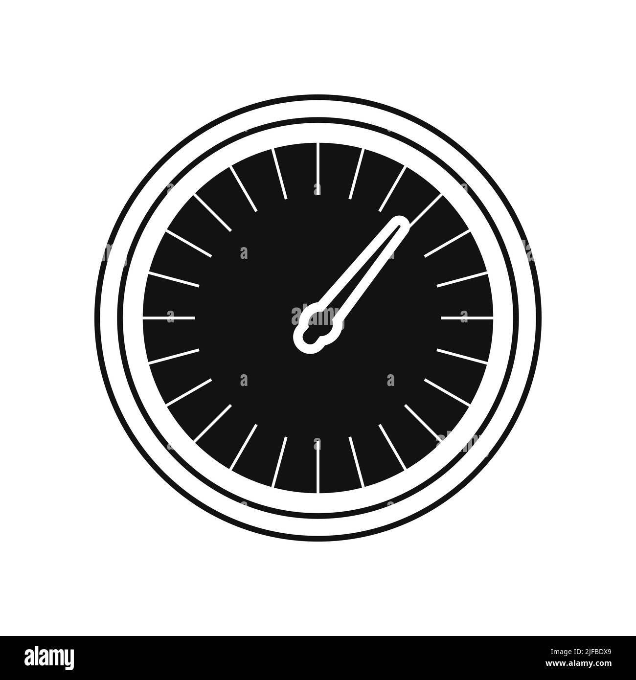 Speedometer fuel gauge in car Black and White Stock Photos & Images - Alamy