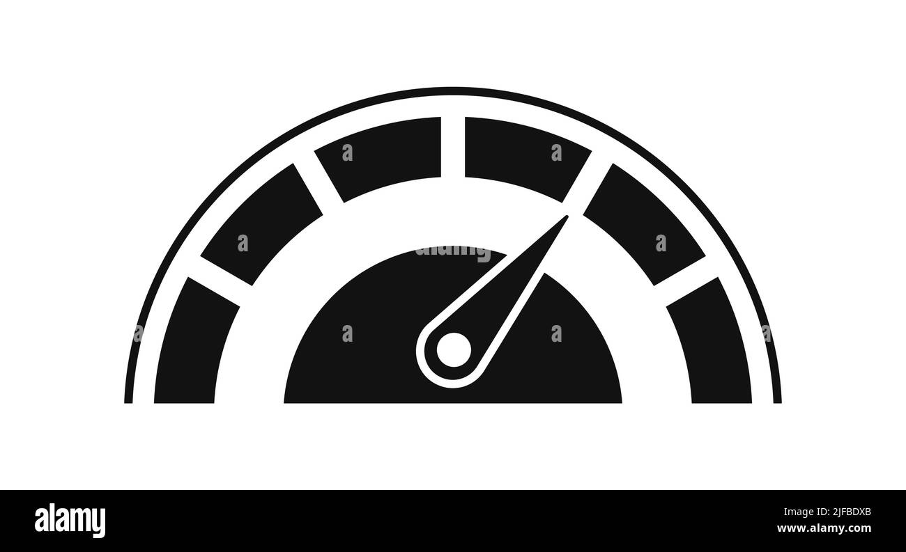 Speedometer fuel gauge in car Black and White Stock Photos & Images - Alamy