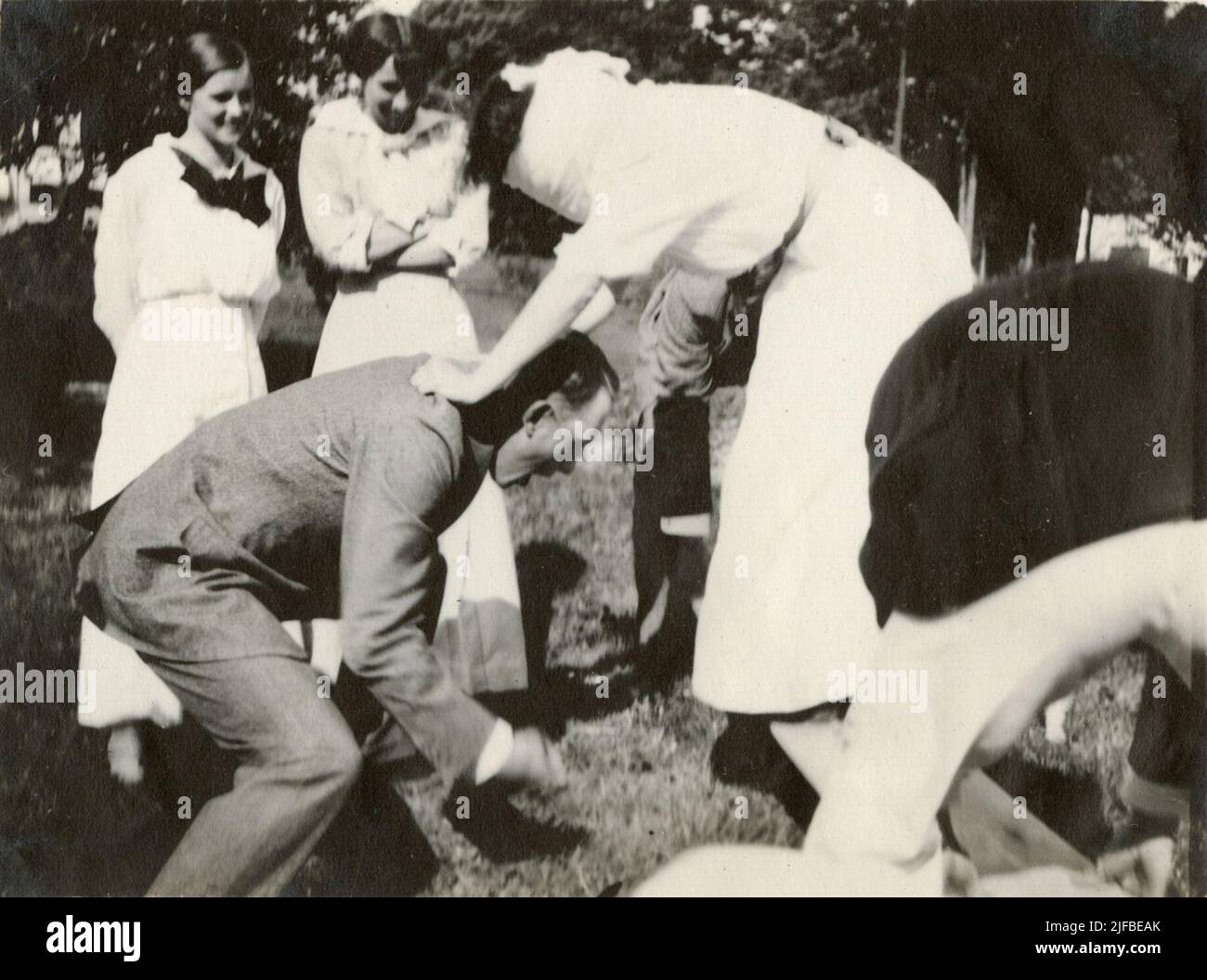 Outdoor play, possibly at Prince Carl's Villa Fridhem in Kolmården ...