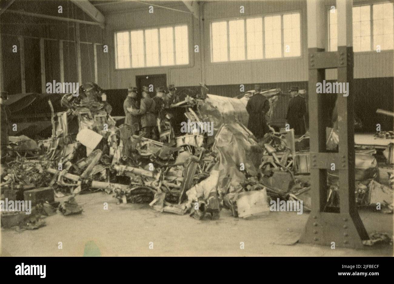 These are remnants of the bomb plane crashed in the Baltic Sea Stock ...