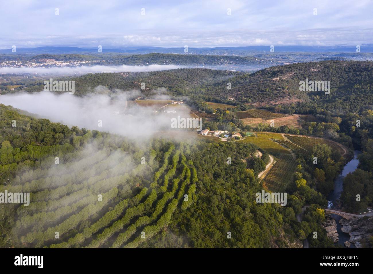 France, Var, Dracenie, Les Arcs sur Argens, Tournavelle gorges, L ...