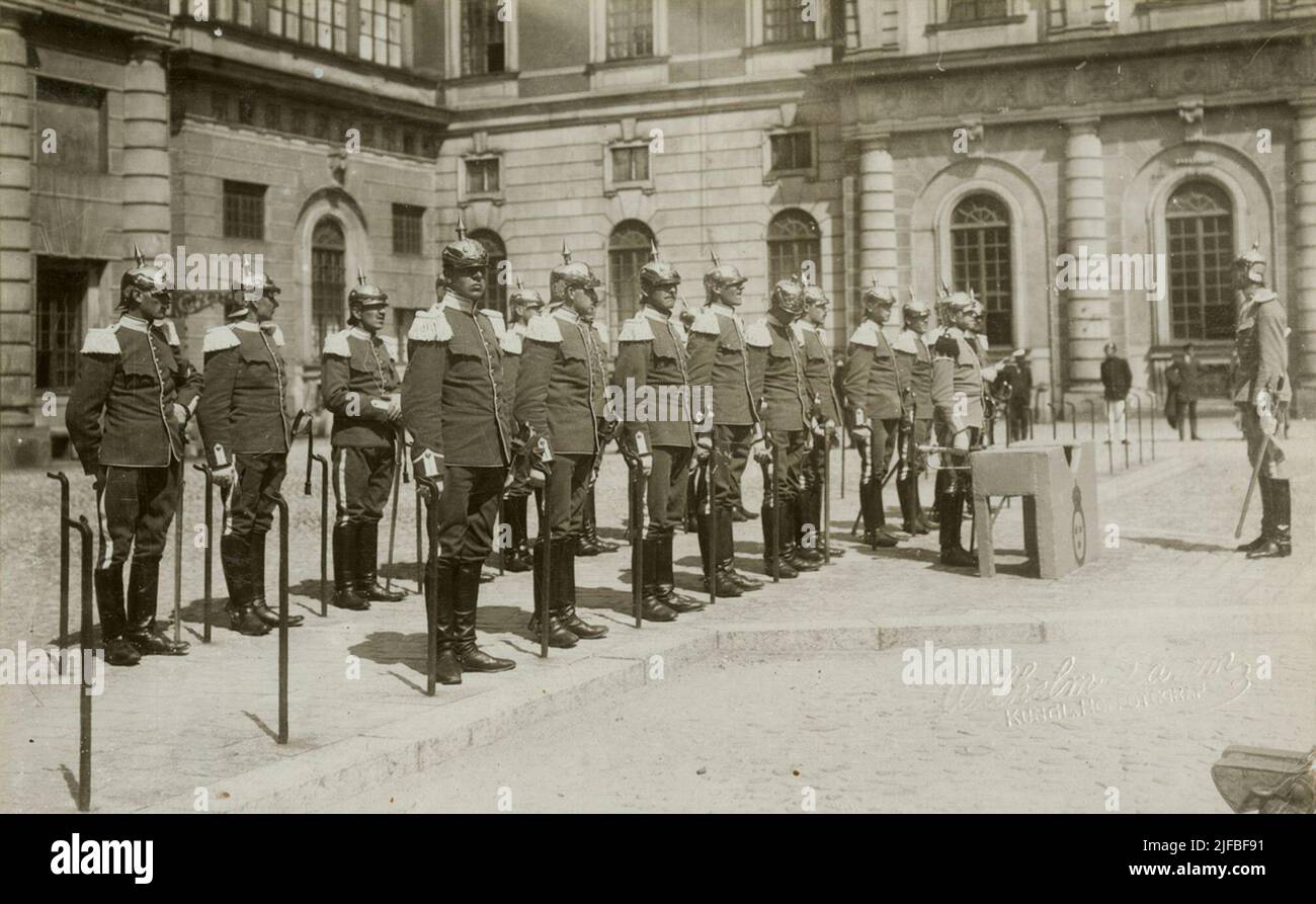 Kungl. Lifgardet on horseback Stock Photo - Alamy