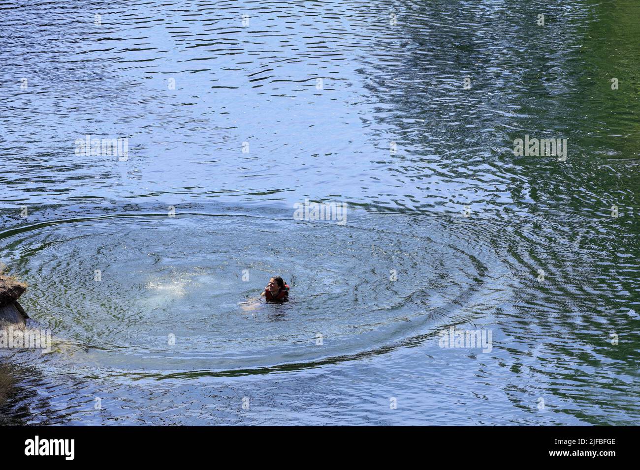 France, Var, Dracenie, Les Arcs sur Argens, the Tournavelle gorges, L ...