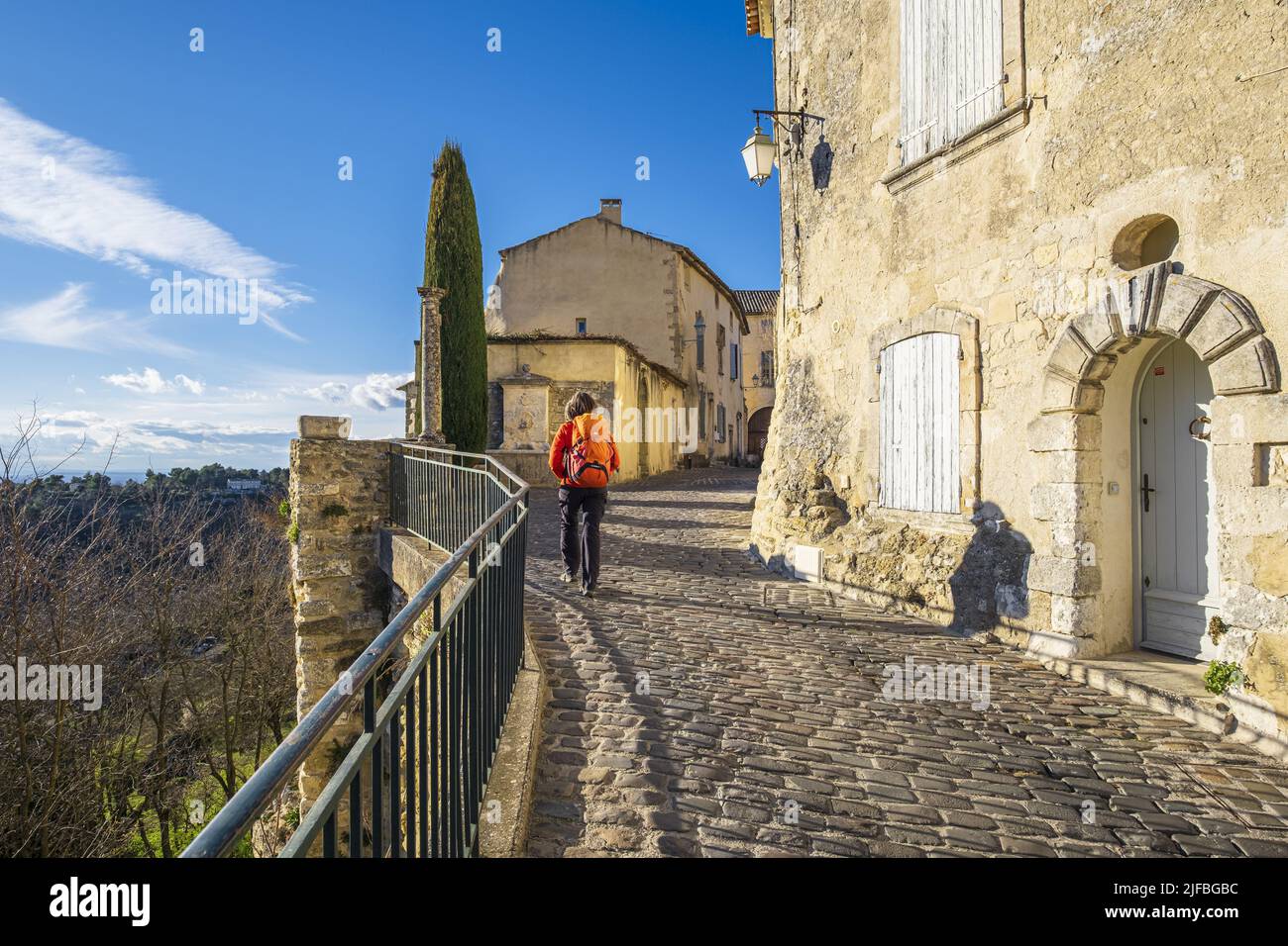 France, Vaucluse, Luberon regional nature park, Menerbes, labelled Les ...