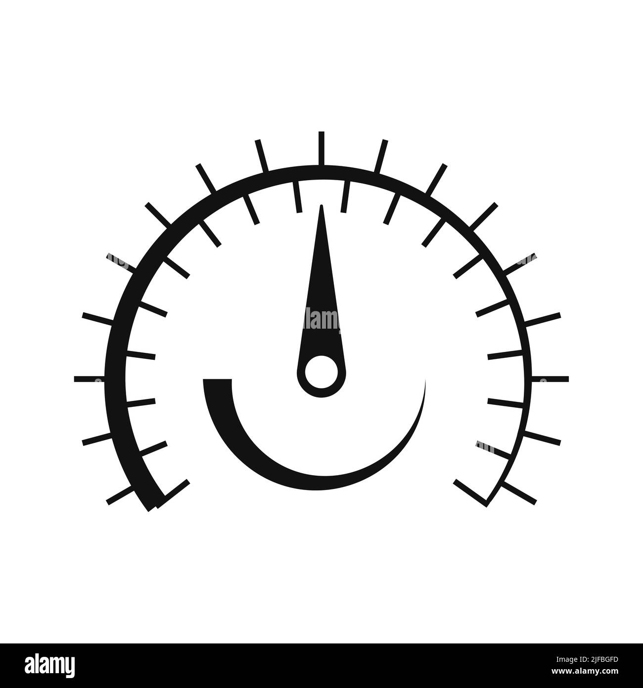 Speedometer fuel gauge in car Black and White Stock Photos & Images - Alamy