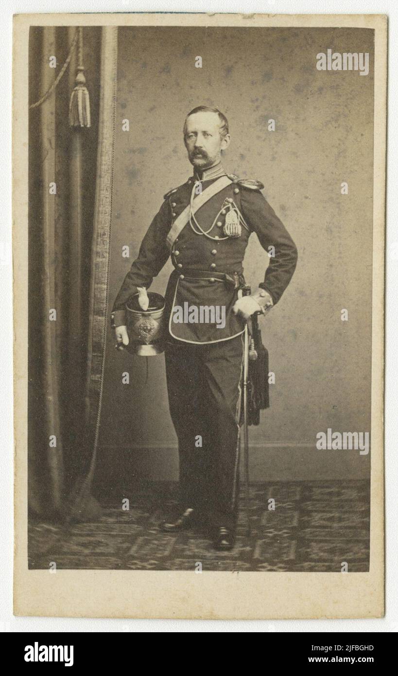 Portrait of Magnus Edvard von Rosen, officer at the Skåne Dragon ...