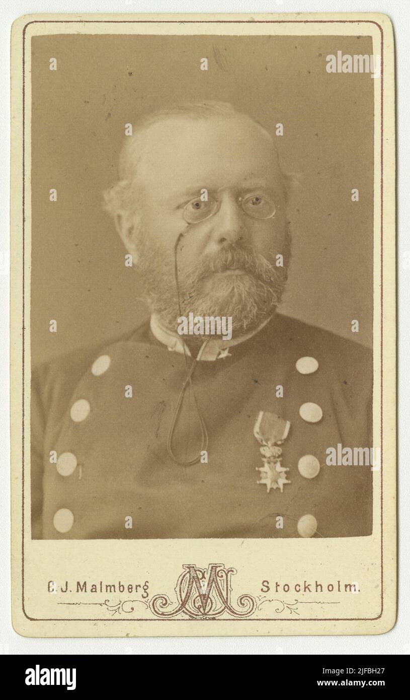 Portrait of Herman Ludvig von Hohenhausen, Major at the First Life ...
