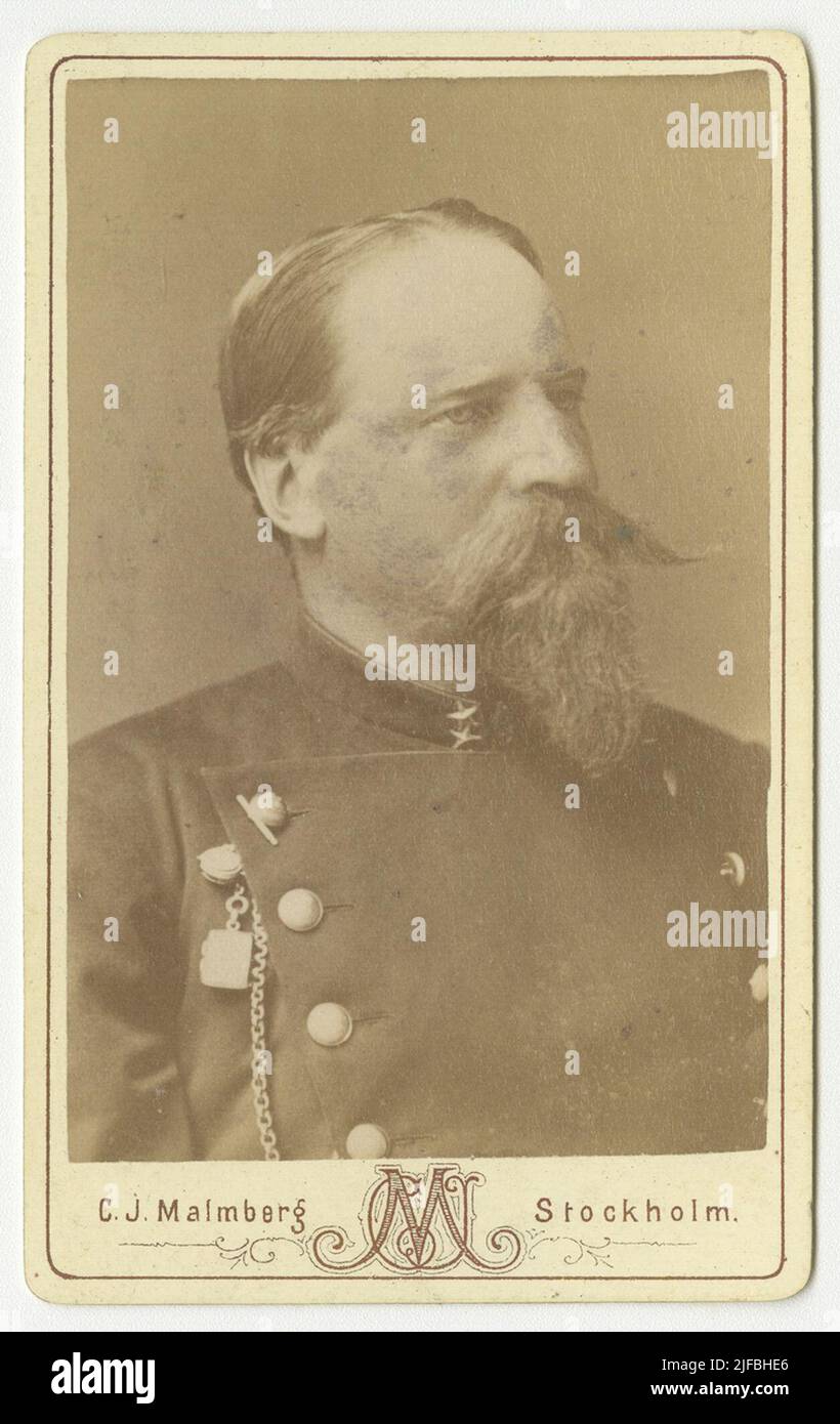 Portrait by Otto Fredrik Henrik von Bahr, Lieutenant at Uppland ... Portrait by Otto Fredrik Henrik von Bahr, Lieutenant at Uppland ...