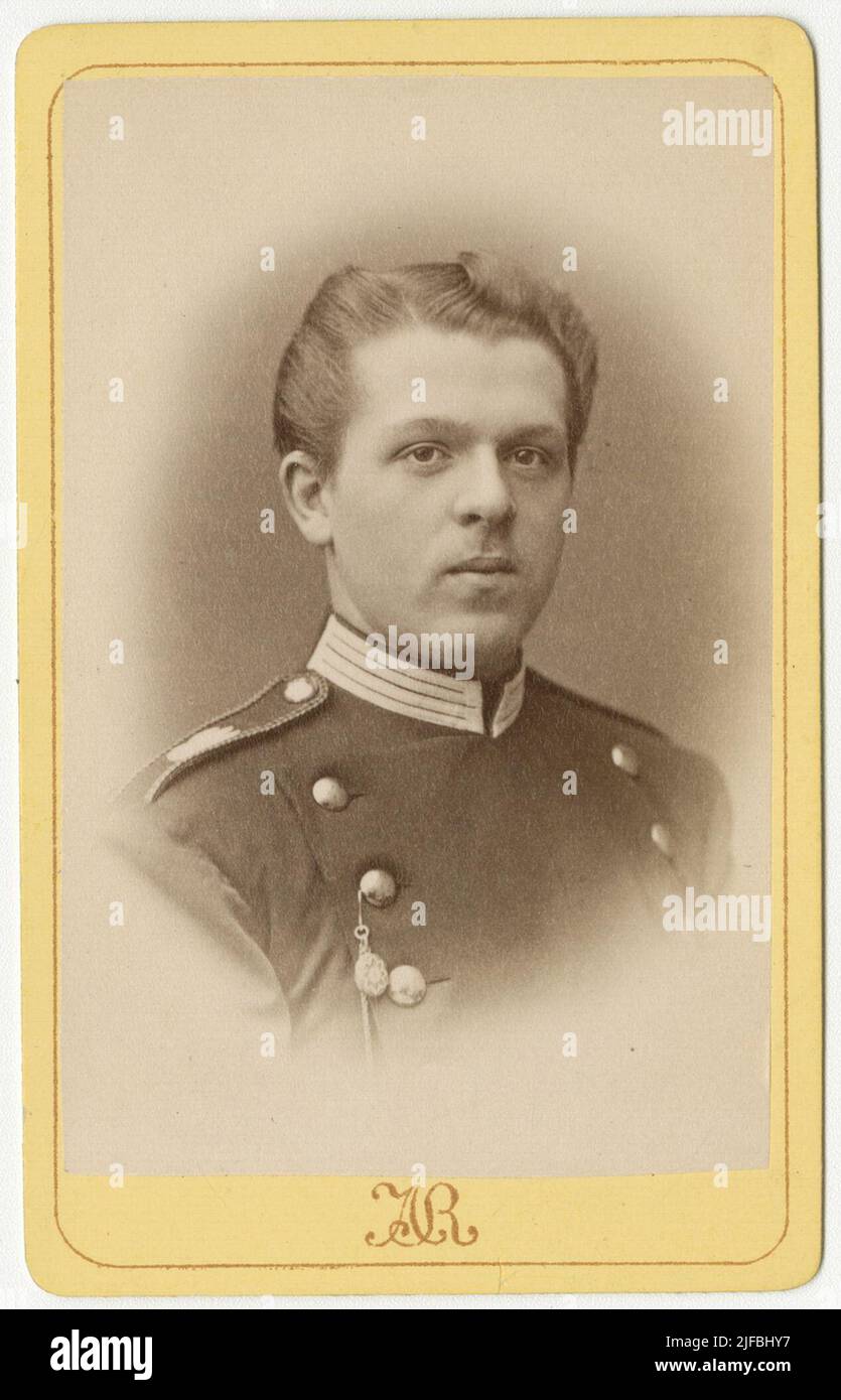 Portrait by Carl Otto Evald von Feilitzen at the First Life Grenadier ...