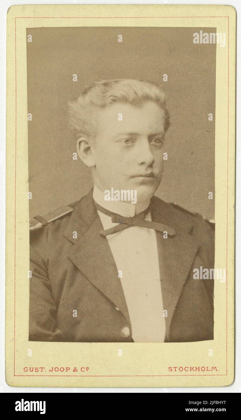 Portrait by Axel Wilhelm Palander at Karlberg war school Stock Photo ...