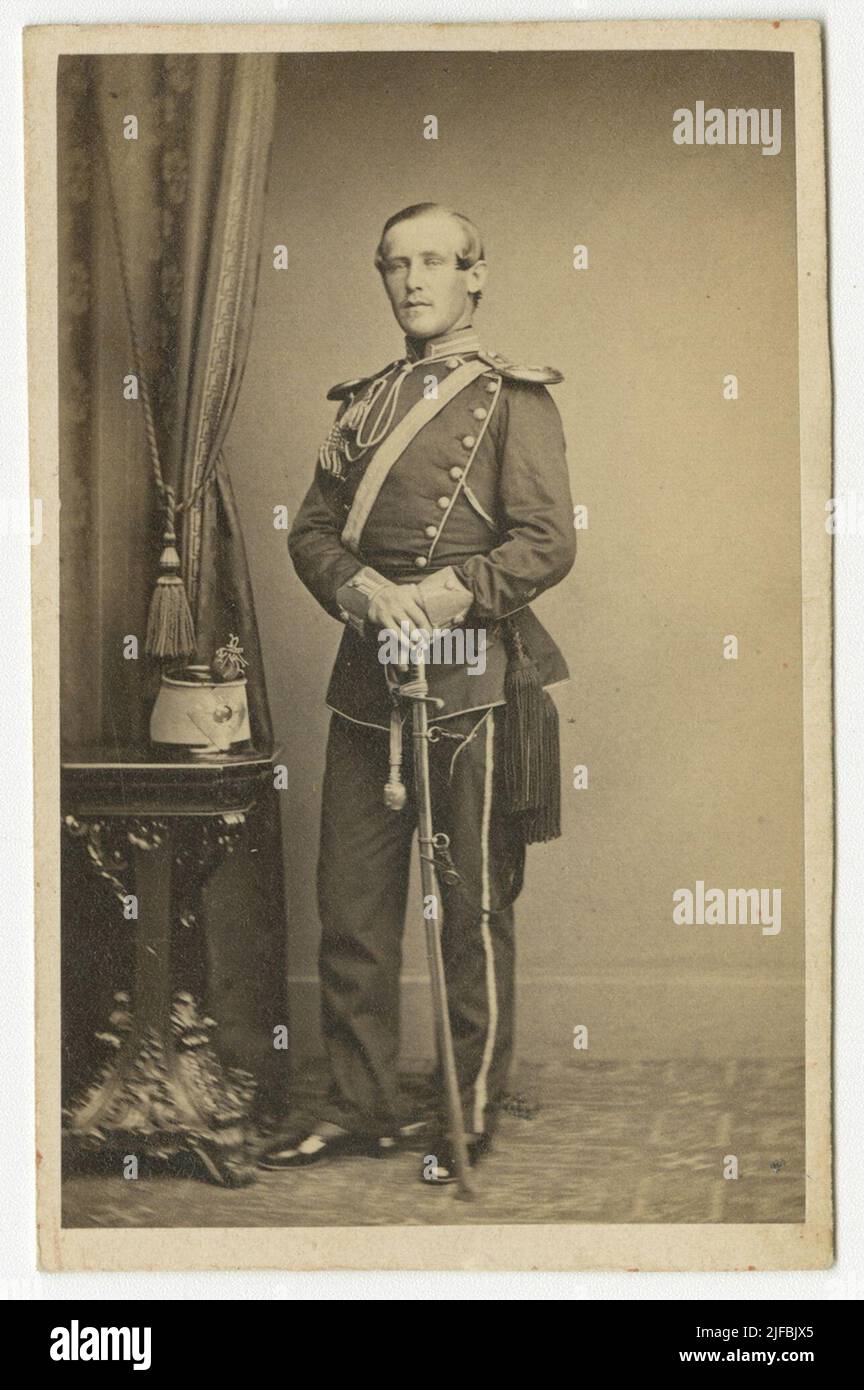 Portrait by Georg Fredrik Salomon Ehrenborg, officer at the Skåne ...