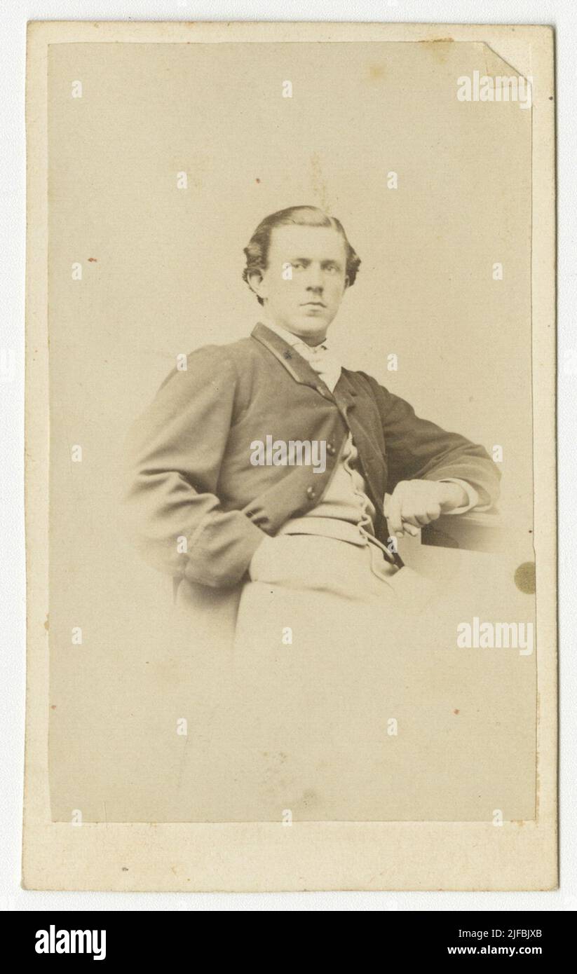 Portrait by Axel Fredrik Wilhelm von Mentzer, officer at Jönköping ... Portrait by Axel Fredrik Wilhelm von Mentzer, officer at Jönköping ...