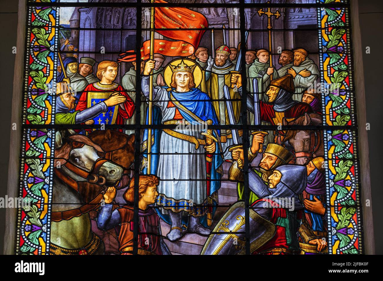 1880 stained glass windows hi-res stock photography and images - Alamy