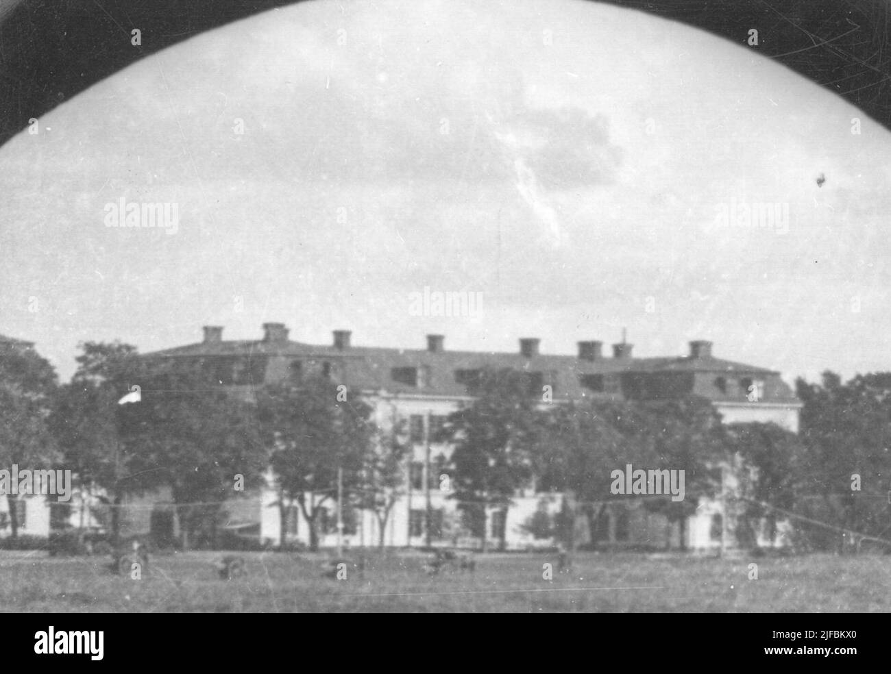 The barracks at Uppland Artillery Regiment A 5 in Uppsala. The barracks ...
