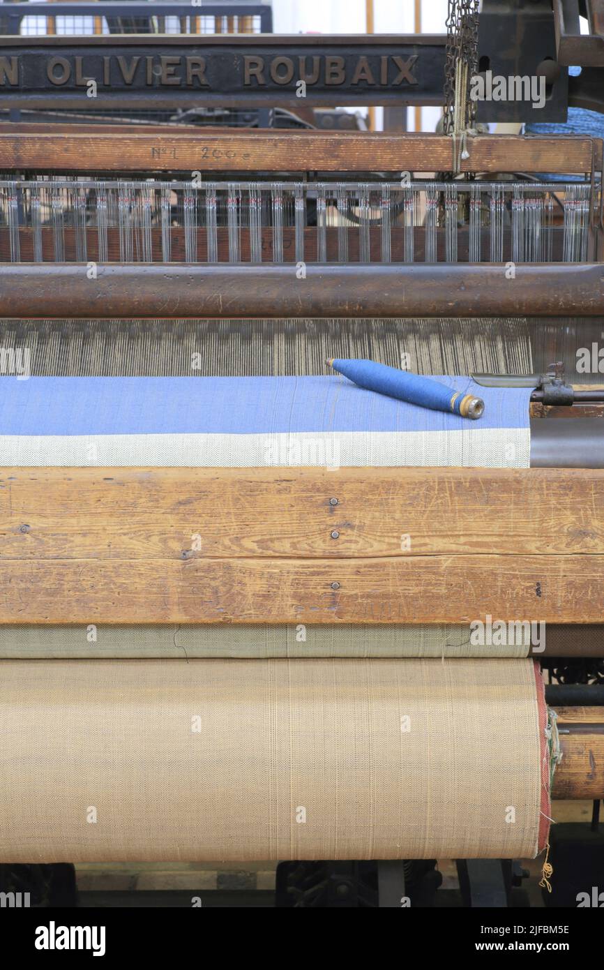 France, Nord, Roubaix, La Manufacture (museum of memory and textile ...