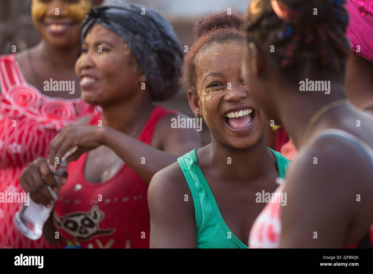 Madagascar, Menabe region, Belo-sur-Mer, Mozambique Channel, ceremony ...