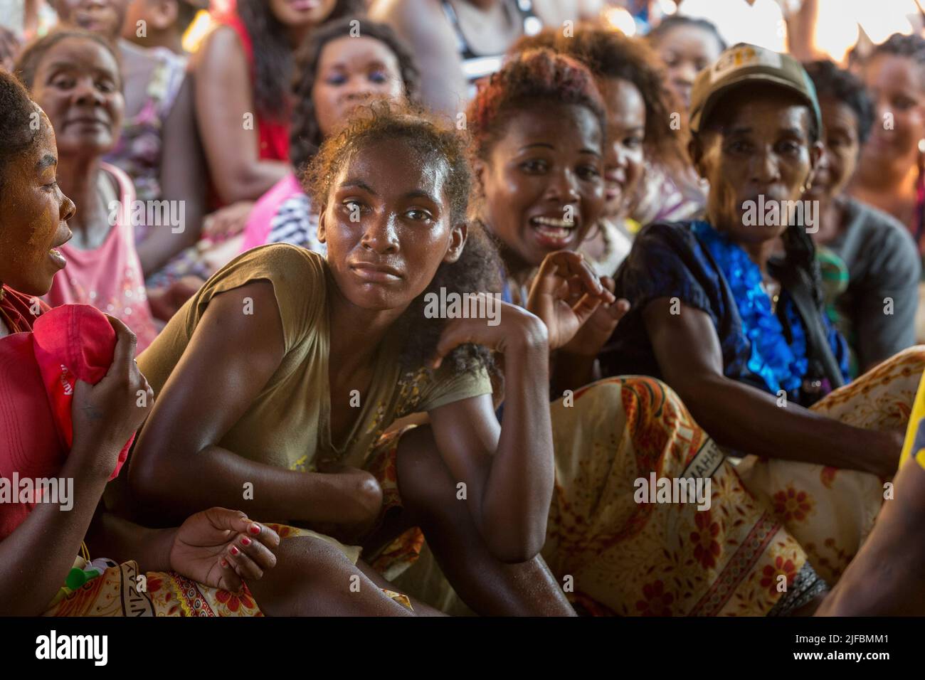 Madagascar, Menabe region, Belo-sur-Mer, Mozambique Channel, ceremony ...