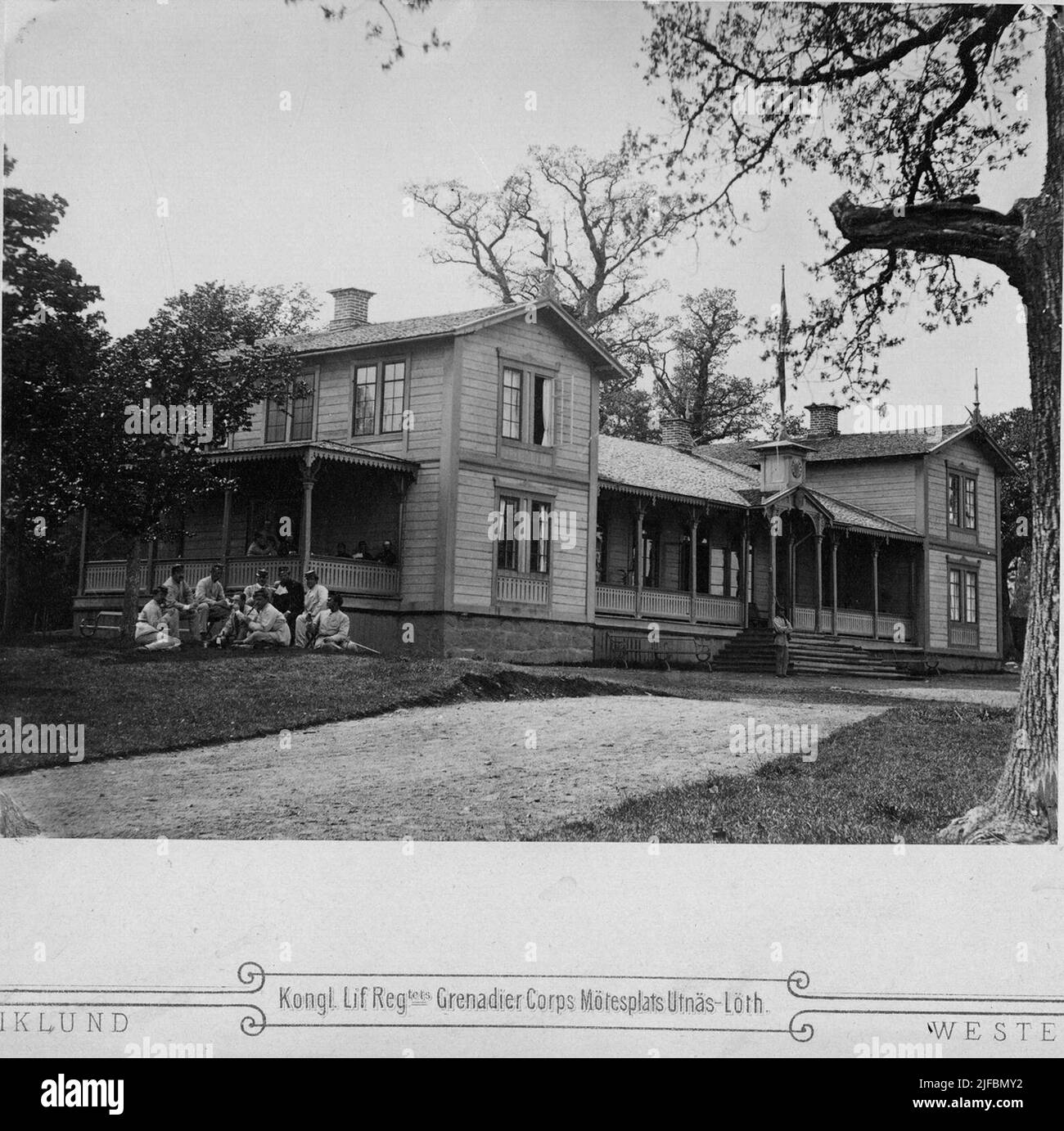 The Life Grenady Grenadier Corps in 3 Officers Pavilion at Unäs-Löt The ...