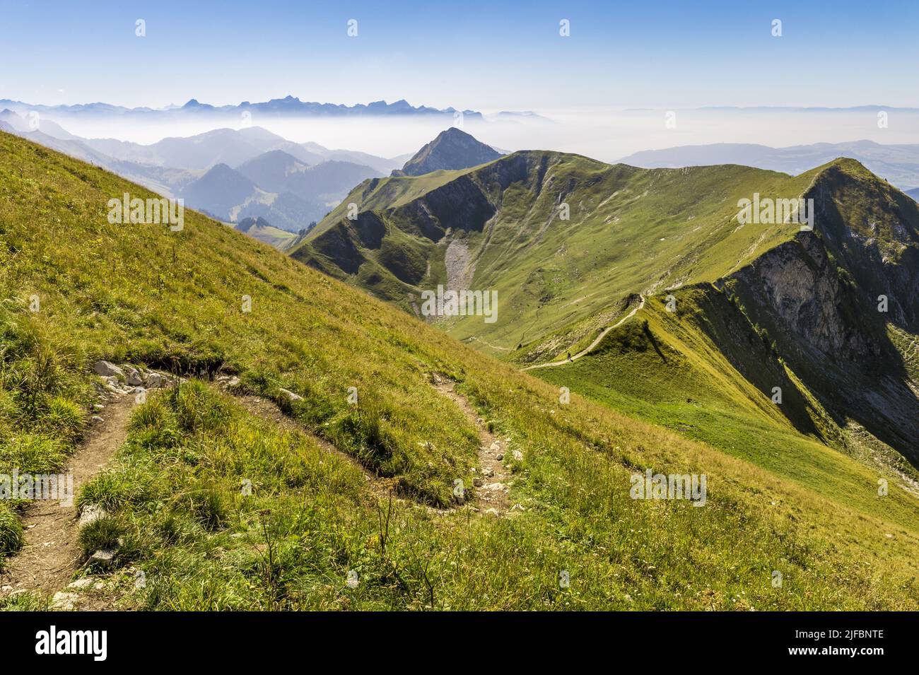 Switzerland canton friborg gruyères hi-res stock photography and images ...