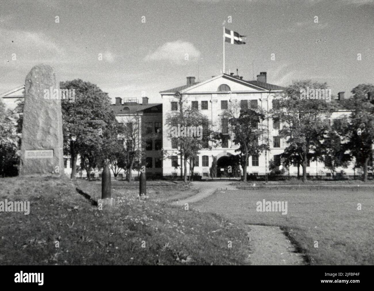 The Chancellor's House at the Army School of Officers in Uppsala ...