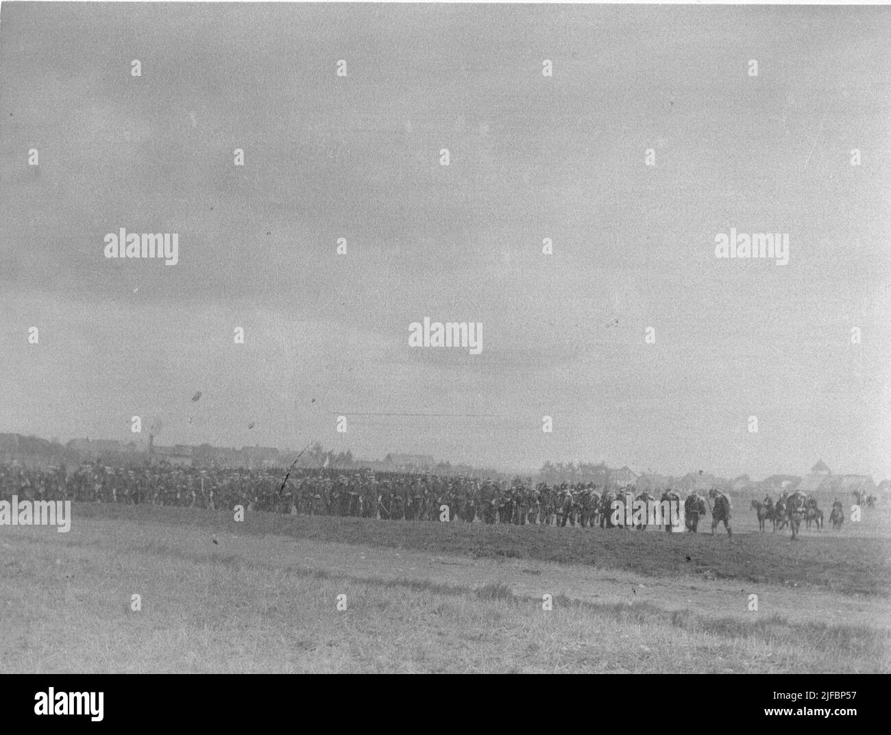 The Life Grenadier Regiment in 4 storms riding battery at Munka Ljungby ...