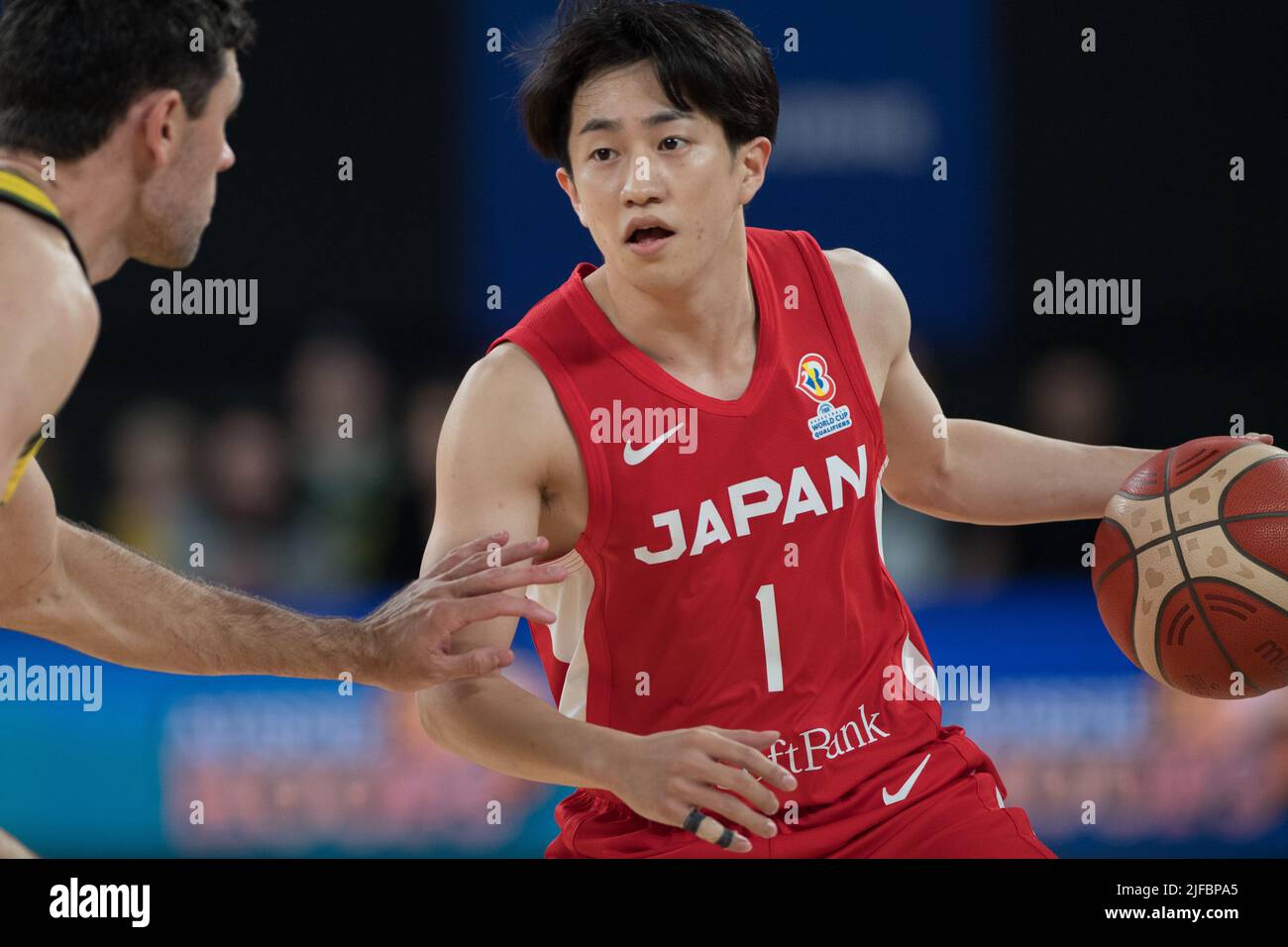 Takumi Saito of Japan Basketball team in action during the FIBA World ...