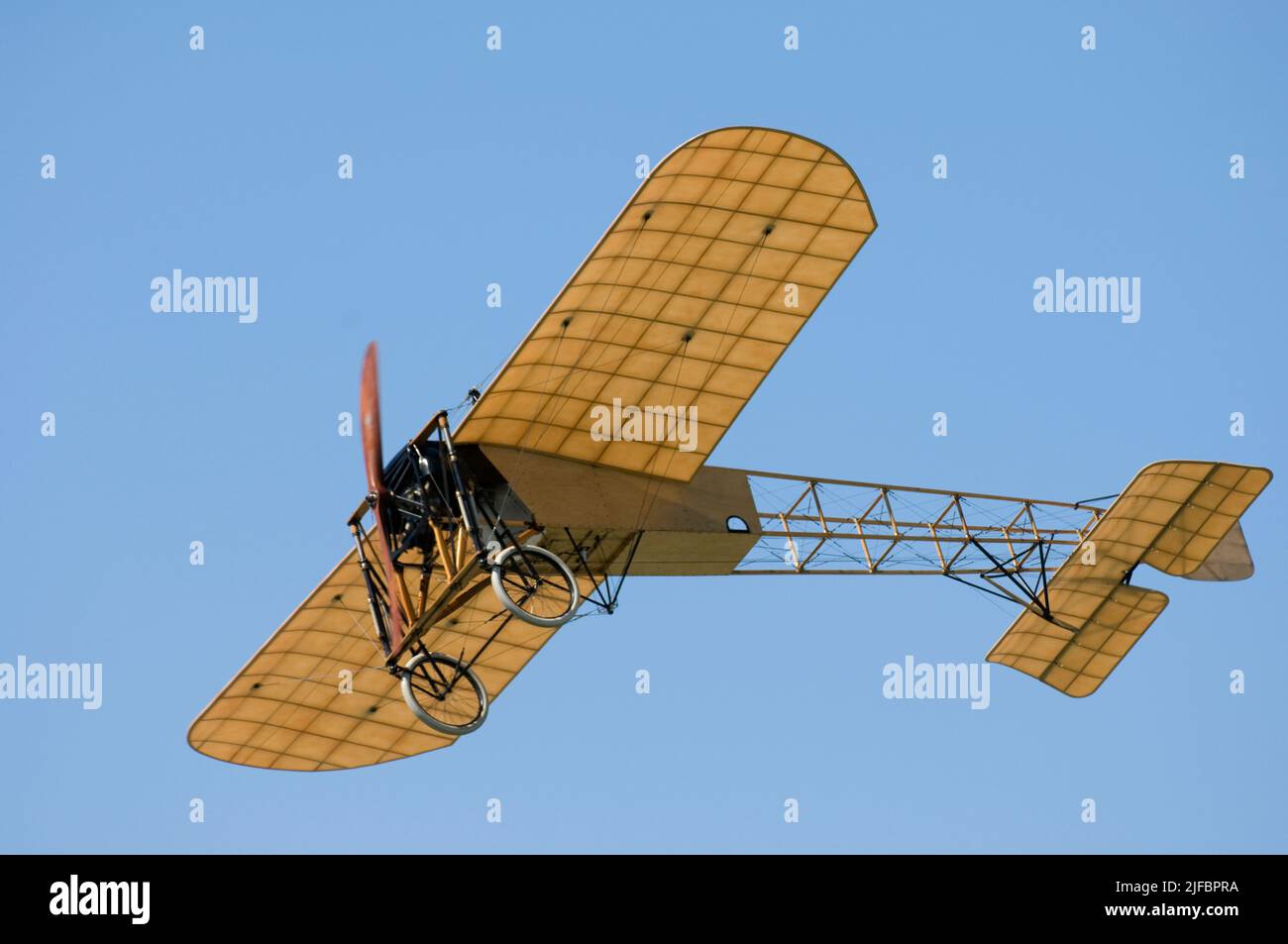 Bleriot IX at Sola Airshow in June 2007. This type of airplane took ...