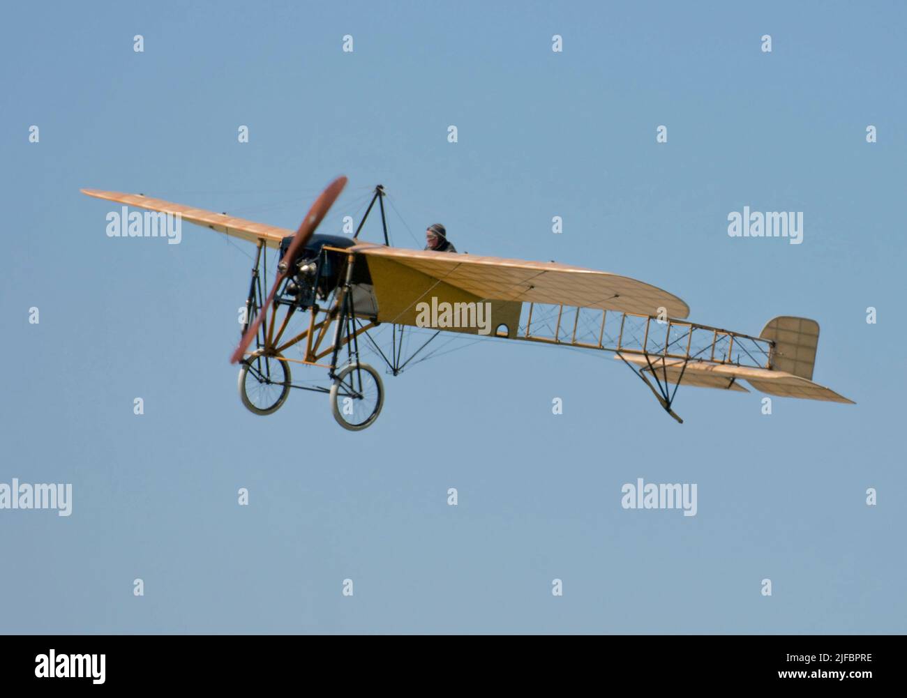 Bleriot IX at Sola Airshow in June 2007. This type of airplane took ...