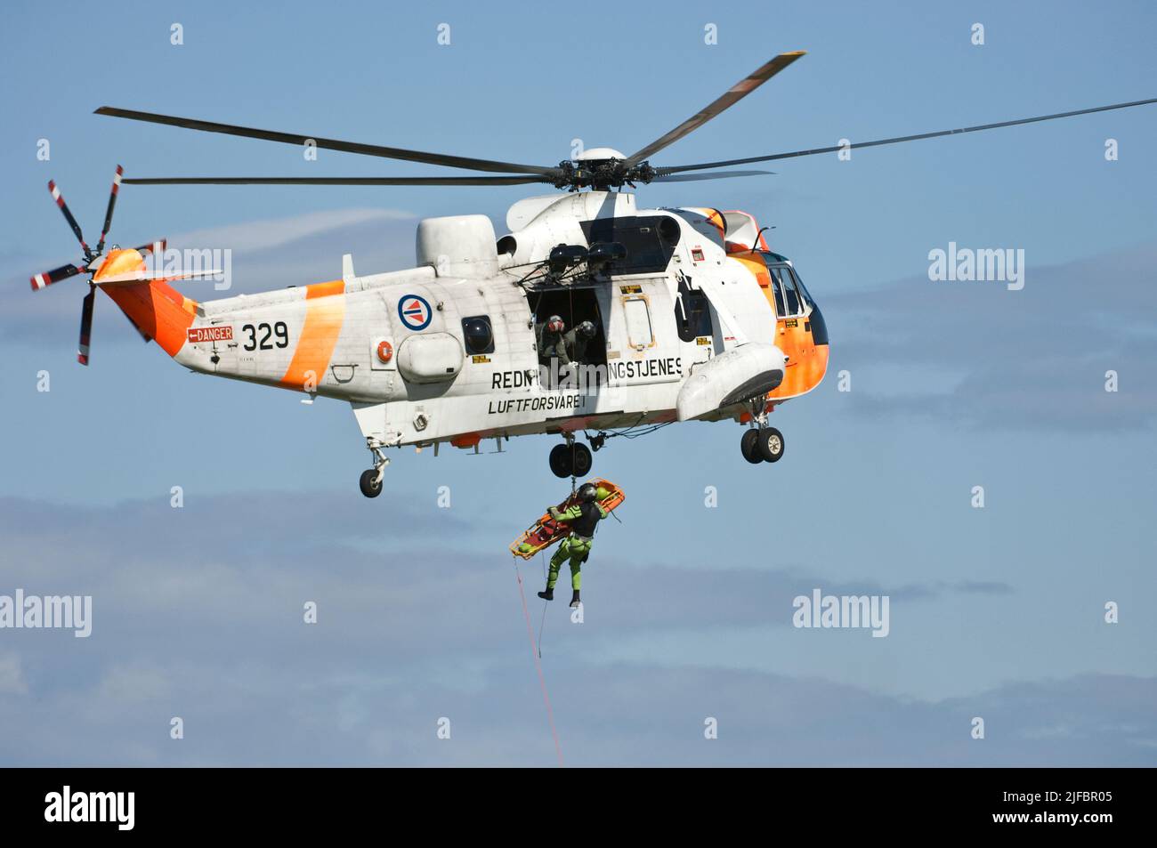 Westland Sea King Mk 43B rescue helicopter from Royal Norwegian Air ...