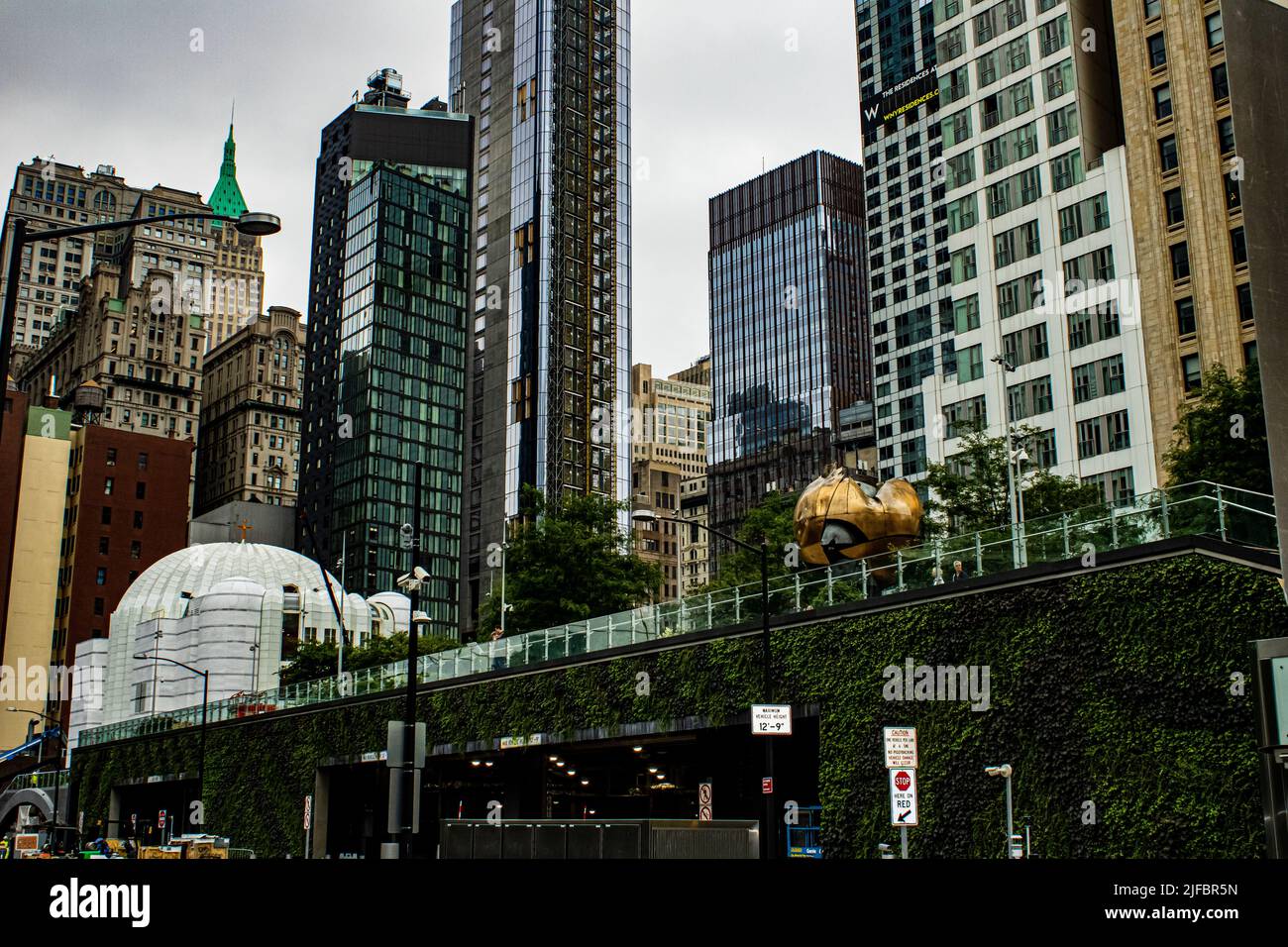 Liberty Park 9/11 Memorial Stock Photo - Alamy